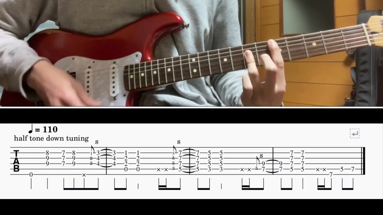 [TAB譜] Magic Touch/KISS Guitar riff [ギター] - YouTube