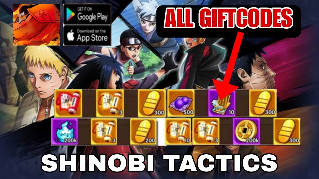 Shinobi Tactics | All 5 Giftcodes + How to Redeem - Shinobi Tactics ...