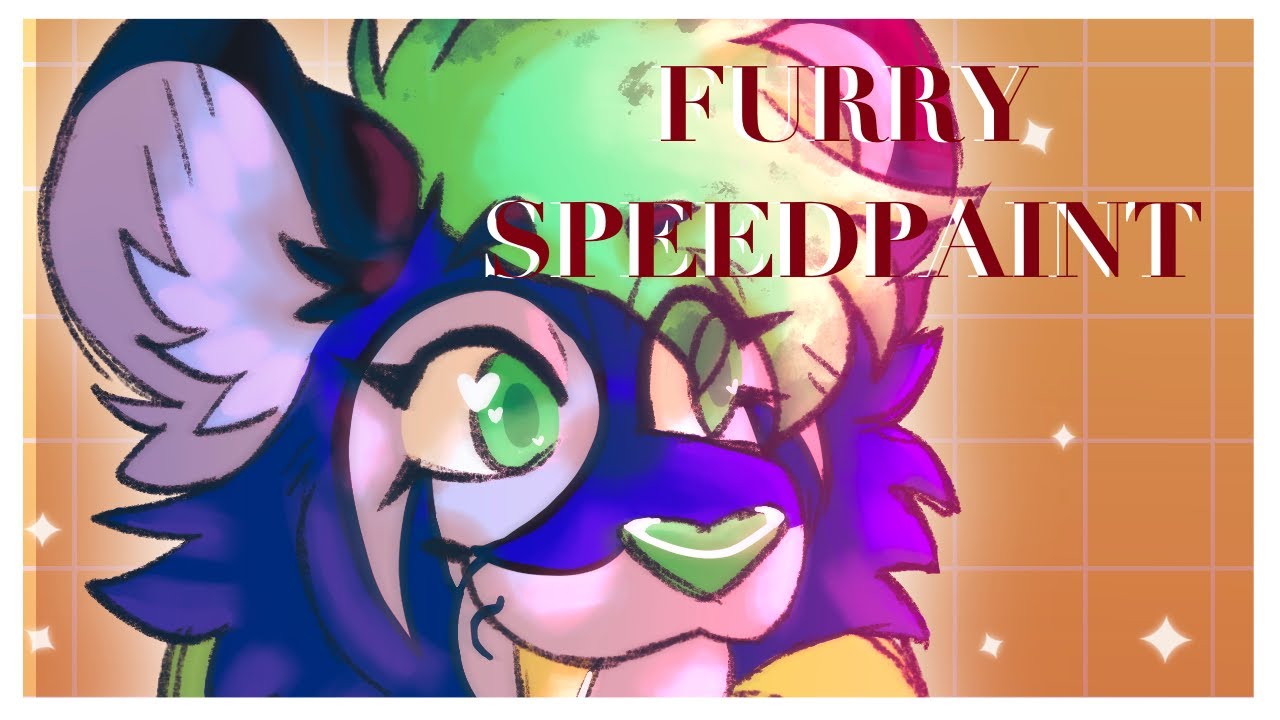 *finger guns* | furry speedpaint - YouTube