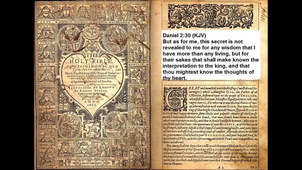 0052 Daniel 2:30 Discovering Scriptures by Dr. Peter-John Parisis ...