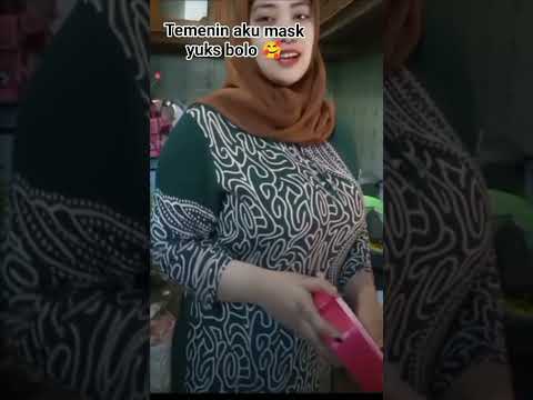 Masak Apa Pamer Okong ⁉️ Mini Vlog - Hijab Tobrut Gondal Gandul No Armor Daster Hijau Spil Full Body