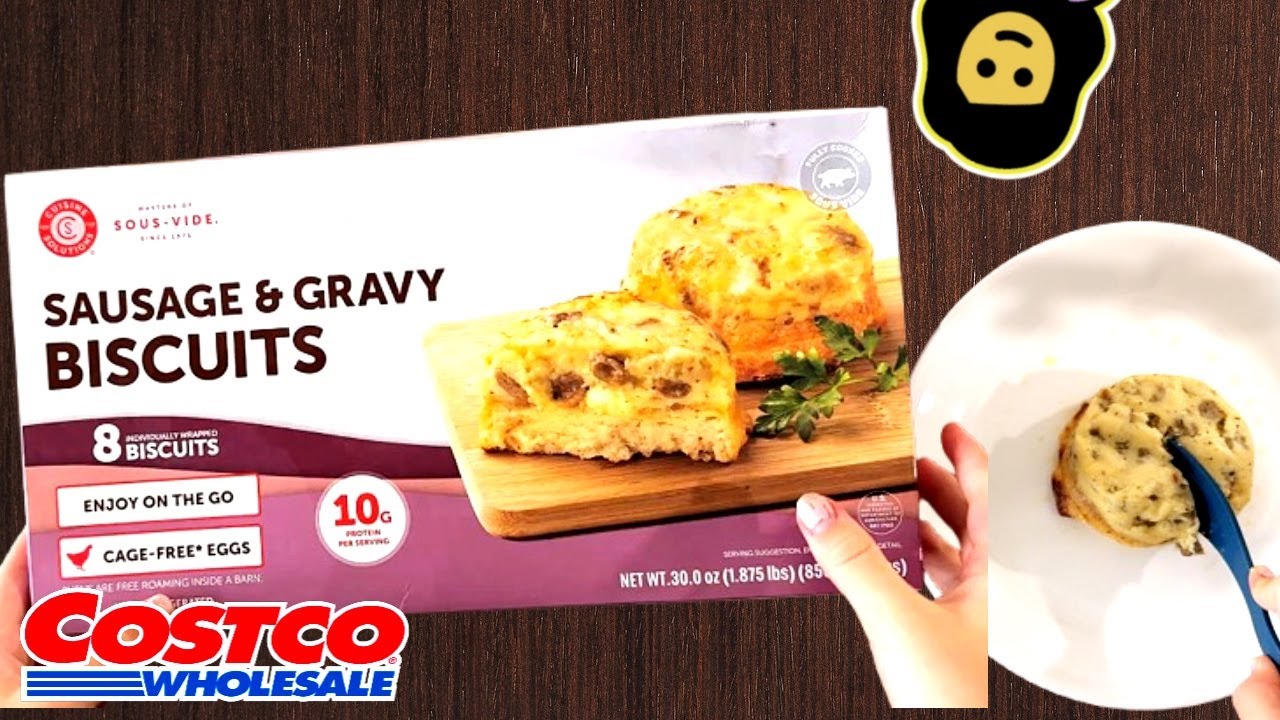 Sausage & Gravy Biscuits - Costco Product Review - YouTube