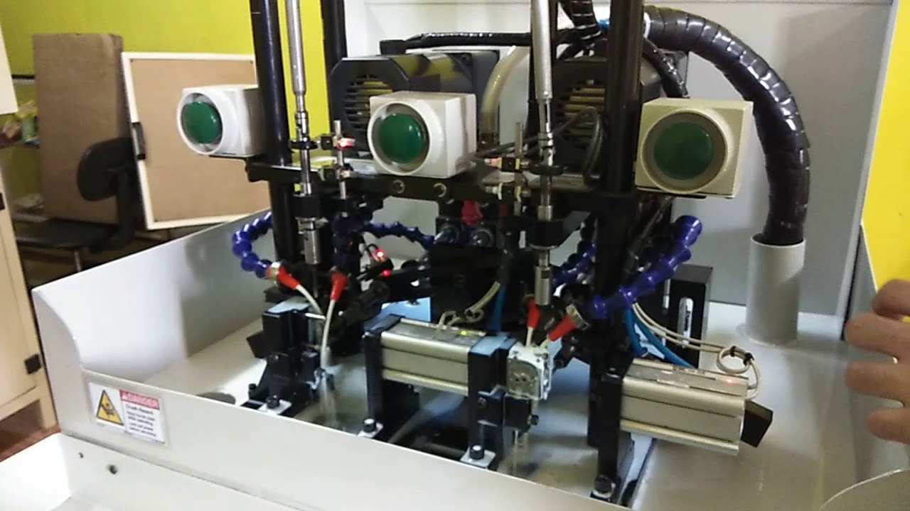 SAS MAS Tapping Machine - YouTube