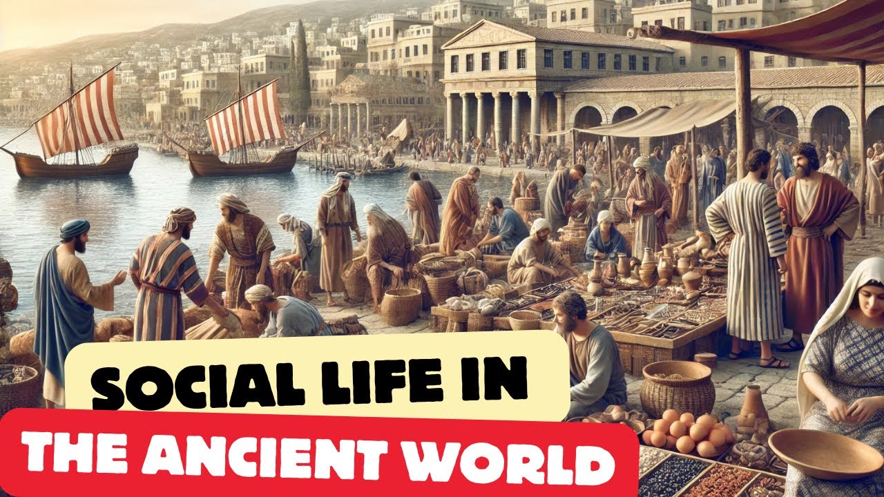Social Life in the Ancient World I ASMR History - YouTube