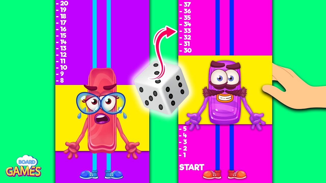 Who First Challenge | Roll the Dice and Move Higher Game | DIY Dice ...