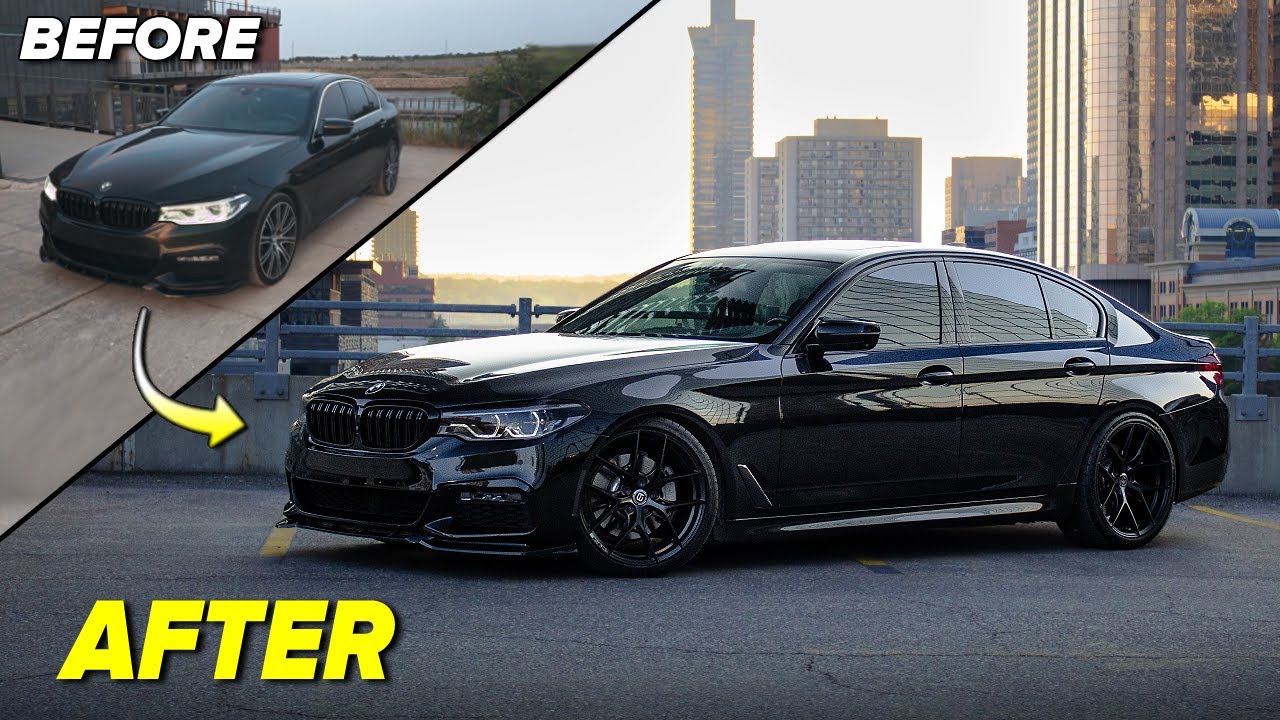 BMW 540i Build Complete - Clean, Aggressive, PERFECT - YouTube