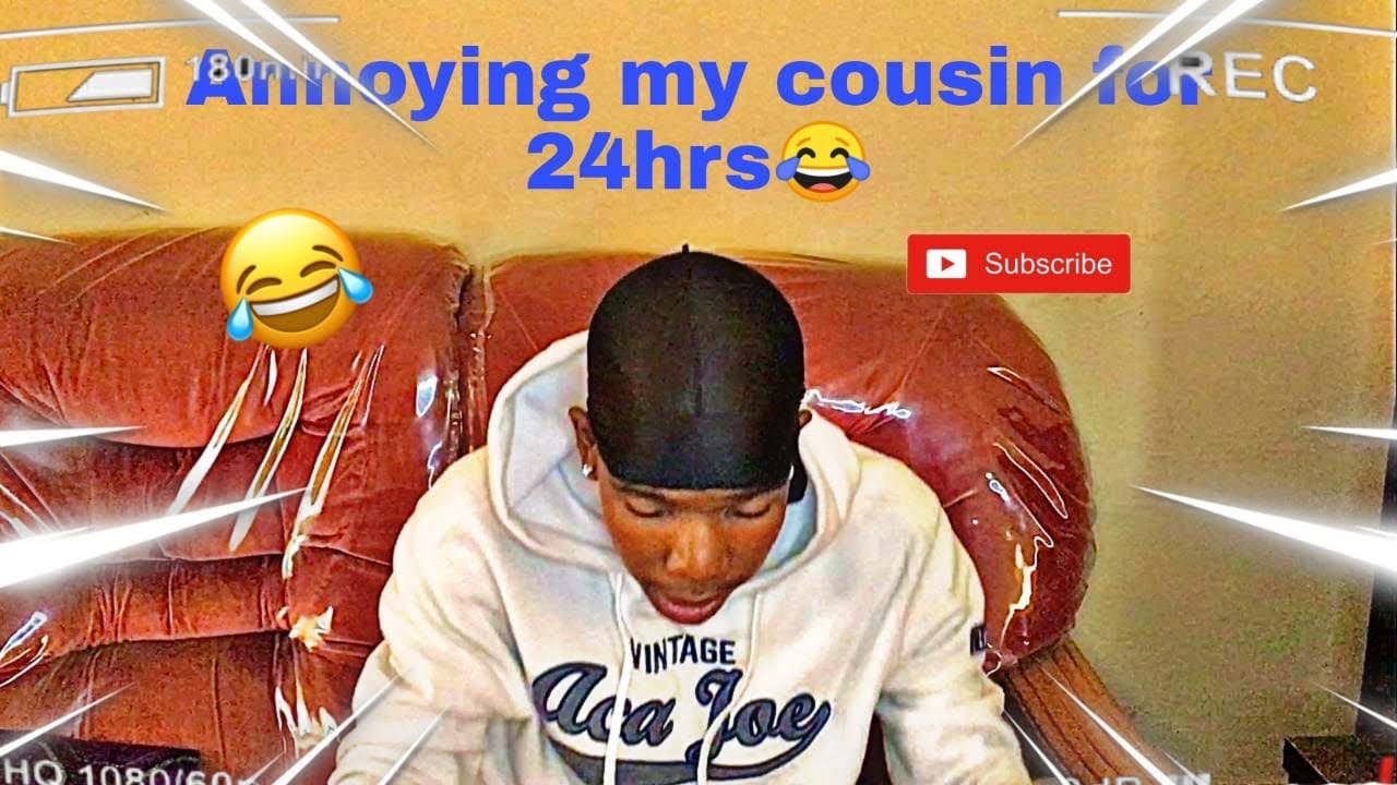 Annoying my cousins for 24 hours !!! (Must watch!!) - YouTube
