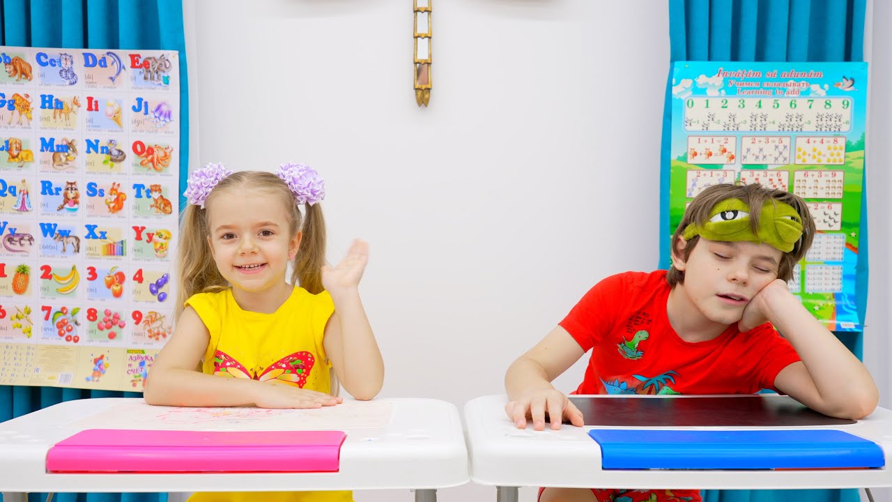 Back to School 🎒 Fun Kids Compilation | Bogdan Show - YouTube