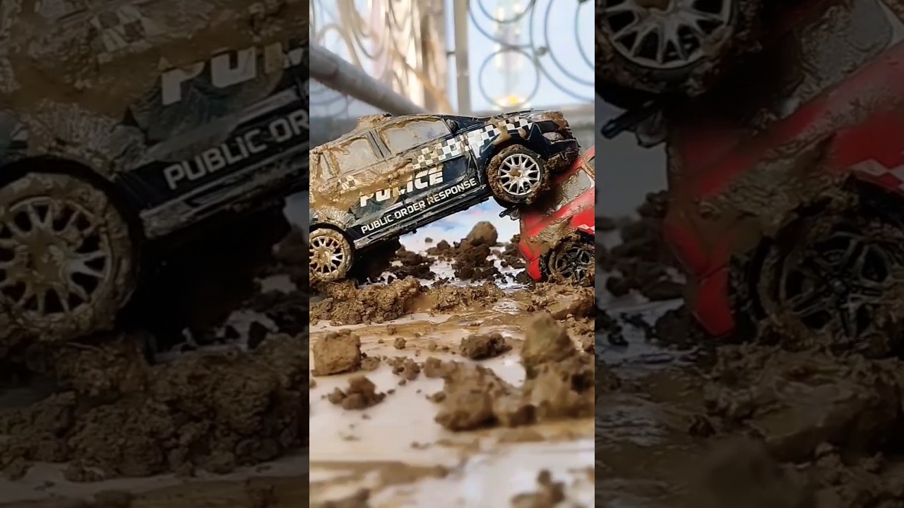 After Mud offroad, Diecast Police Car, Maruti Swift, Mercedes #shorts # ...