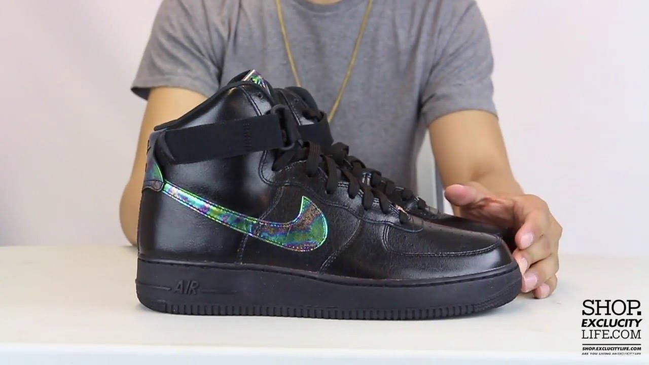 Air Force 1 High "Oil" Unboxing Video at Exclucity - YouTube