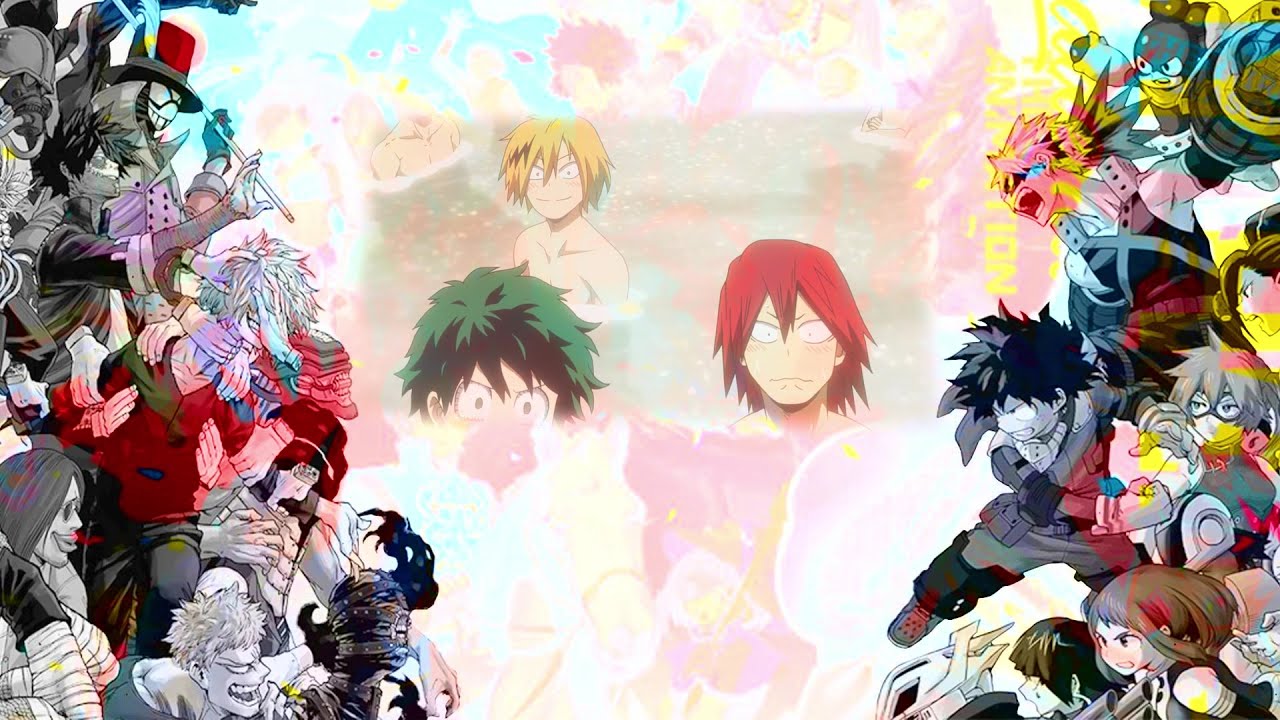 Bnha bath scene greek fandub - YouTube