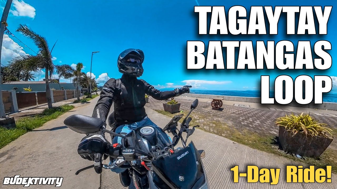 QC TO TAGAYTAY TO BATANGAS LOOP | SUZUKI GIXXER 150 FI - YouTube
