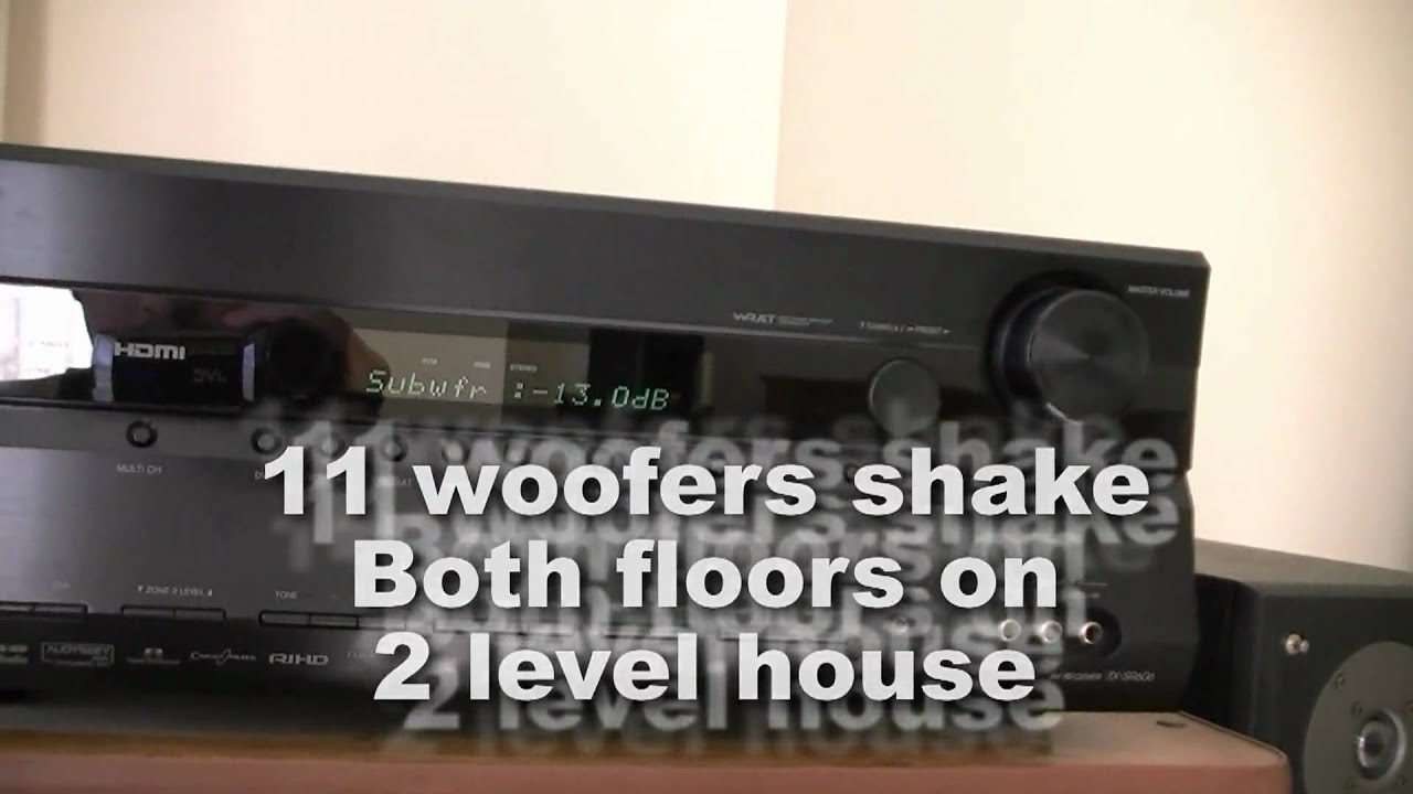 11 Woofers Shaking Both Floors On 2 Level House - YouTube