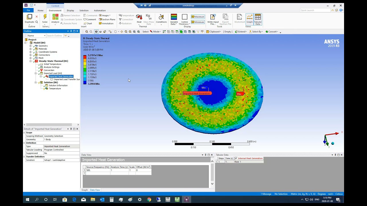 2-way Thermal Analysis Between Maxwell and Ansys Mechanical - YouTube