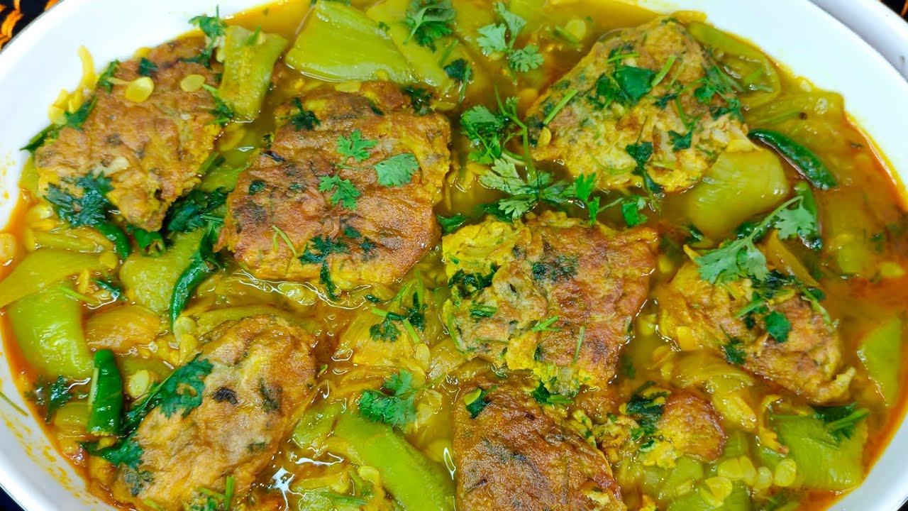 ধুন্দল দিয়ে ডিমের তরকারি/Spong gourd Recipe/Dhundul Recipe #samia sani ...