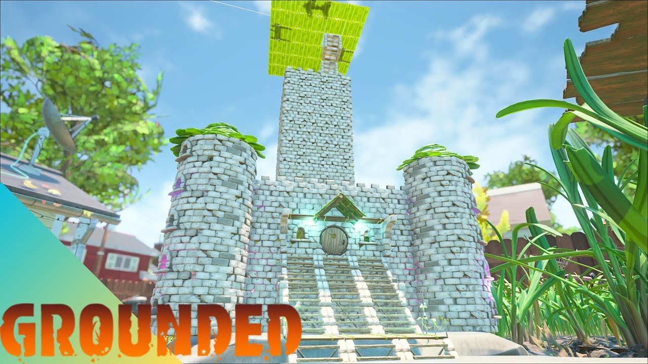 I Built a Zipline Tower of Pain... and YOU Can Too - Grounded [E16 ...