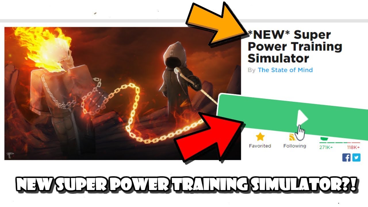 NEW SUPER POWER TRAINING SIMULATOR?! - YouTube