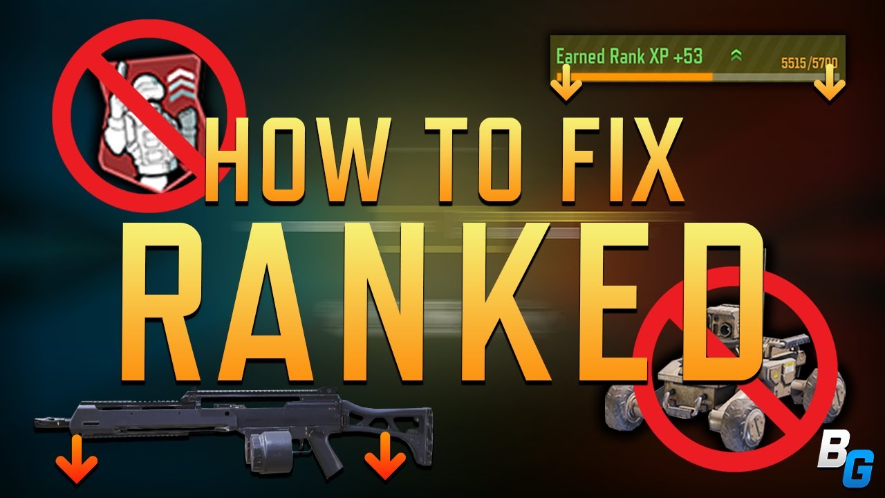 How to Fix Ranked in Call of Duty Mobile (Season 6 and Beyond) - YouTube