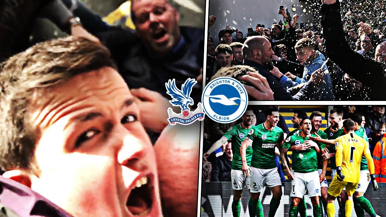 UNFU**ING BELIEVABLE! CRYSTAL PALACE 1 - 2 BRIGHTON - LIMBS, SCENES ...