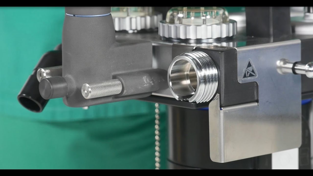 Dräger Fabius GS premium - How to set-up - YouTube