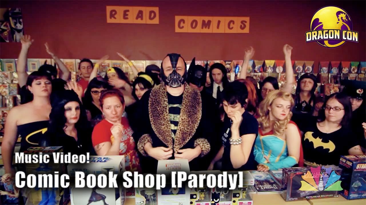 Comic Book Shop [Thrift Shop Parody] (2021) - YouTube
