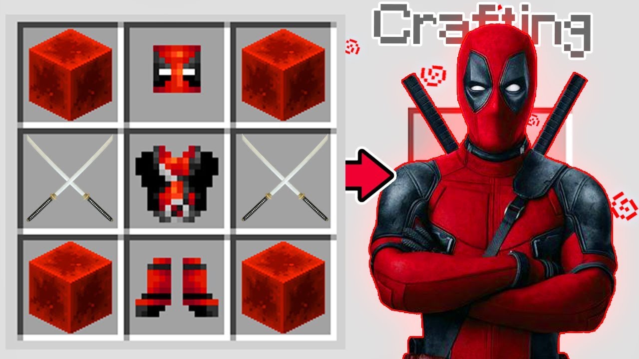 COMO FAZER O DEADPOOL NO MINECRAFT ANIMAÇÃO (O FILME) - YouTube