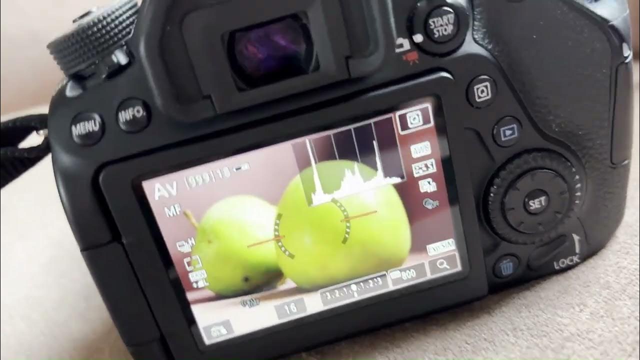 Canon 80D Tutorial: Two Easy Ways to Change ISO Settings - YouTube