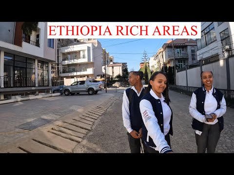 Inside The Richest Neighborhoods in Addis Ababa Ethiopia 🇪🇹 & Timket Preparations