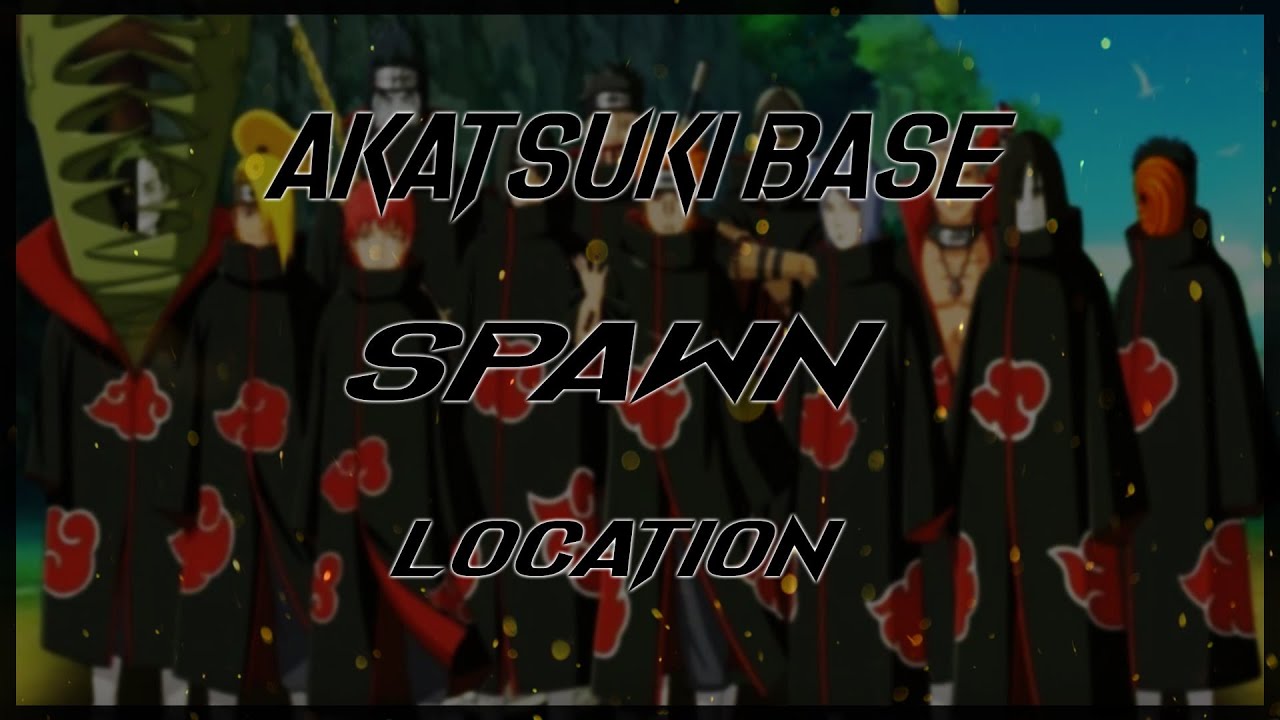Shinobi Life 2- Akatsuki Base All Weapon Spawn Locations - YouTube