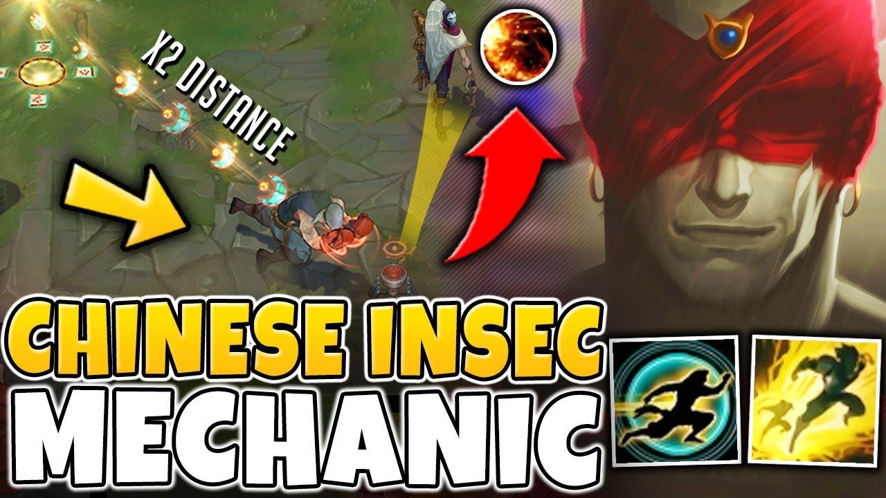 PULLING OFF THE CHINESE INSEC IN GAME! | SICKEST LEE SIN STOMP EVER ...