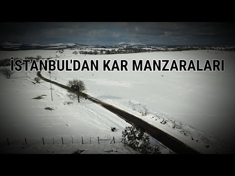İSTANBUL'DAN KAR MANZARALARI