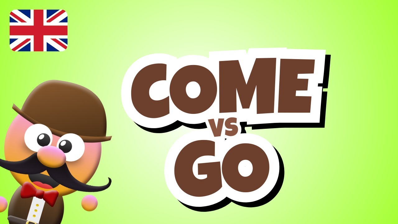 COME VS GO - INGLÉS PARA NIÑOS CON MR.PEA - ENGLISH FOR KIDS - YouTube