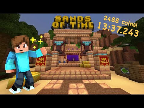 MCC x Minecraft 15 Year Sands Of Time speedrun (13:37.243 - 2488 Coins ...