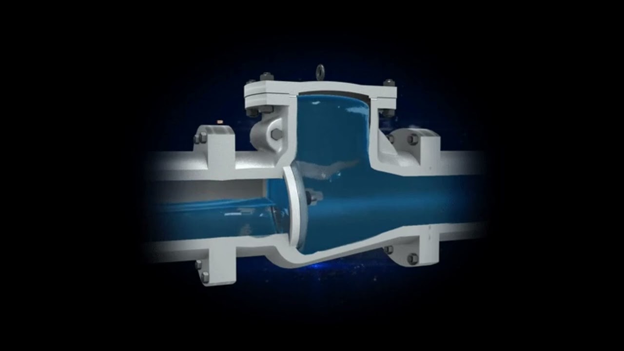 Check valve Working animation | Types of valve | Fluid mechanics # ...