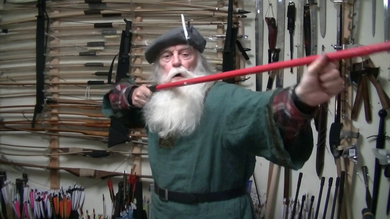 FINDING A PERSONAL STANCE--- AIMING TRADITIONAL LONGBOW - YouTube