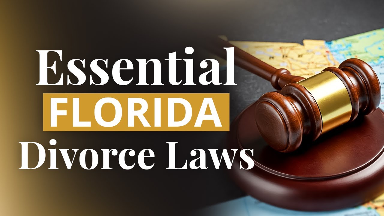 Florida Divorce 101: 5 Florida Divorce Laws You MUST Know! - YouTube