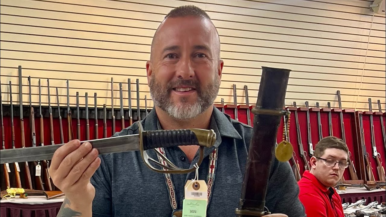 Poulin Auction …. Brian Akins talking Civil War Relics. - YouTube