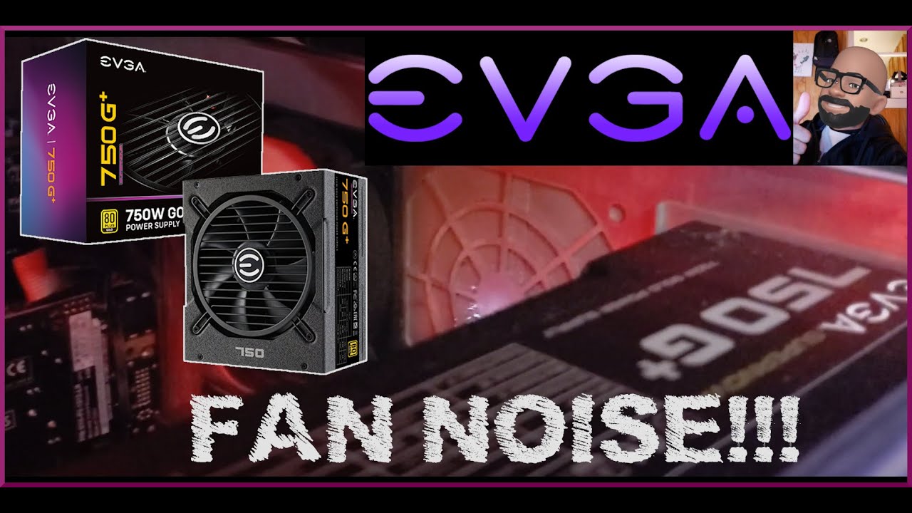 EVGA PSU fan failure noise - YouTube