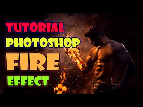 TUTORIAL PHOTOSHOP : Fire Effect / Fire Effect Photoshop Tutorial ...
