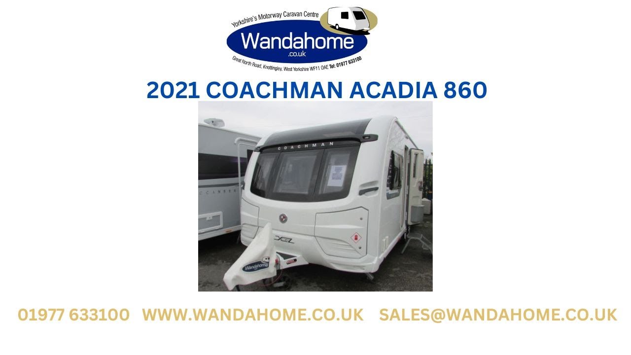 2021 Coachman Acadia 860 - YouTube