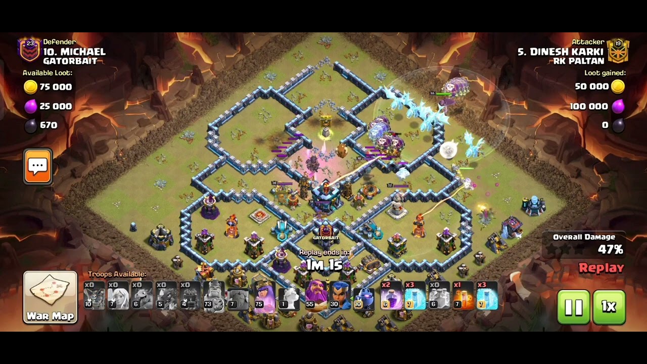 [Clash of Clan] [ED Attack] [Prefect Three Star] #rkpaltan #coc - YouTube