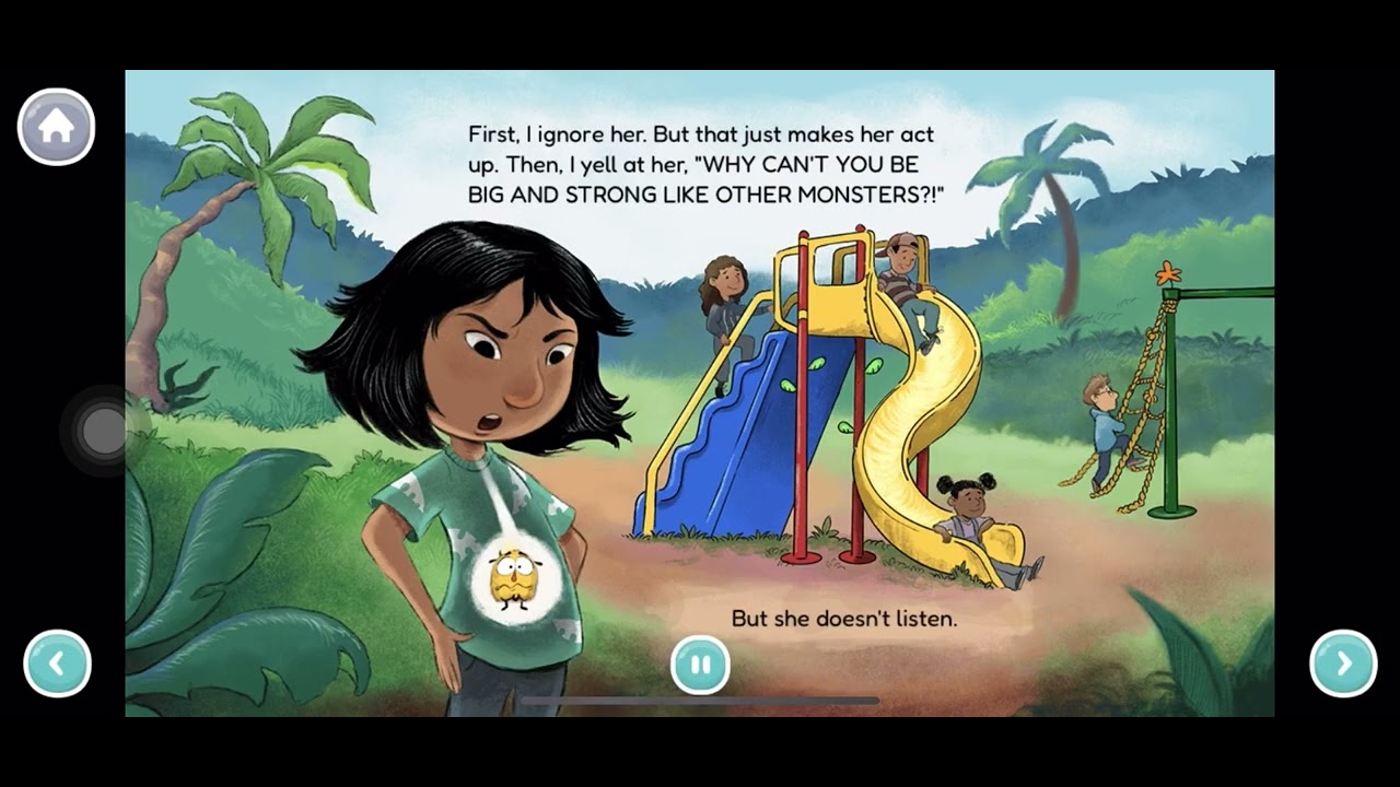 My scared monster #khanacademy #kidstorytelling #kidslearningvideos # ...