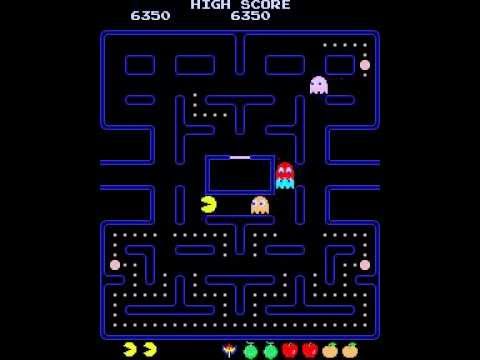 PAC-MAN PERFECT 1ST GALAXIAN PATTERN - YouTube