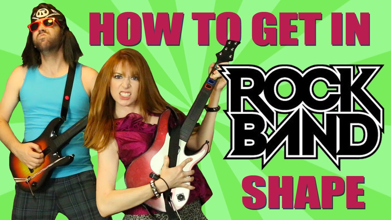 How To Get In ROCK BAND Shape - YouTube
