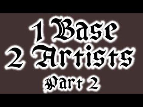 1 base 2 artists 😎 - YouTube