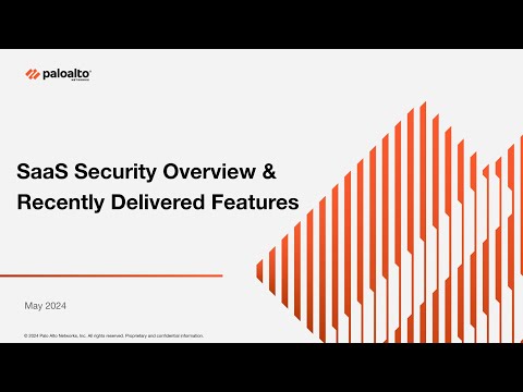 SaaS Security Updates l Palo Alto Networks