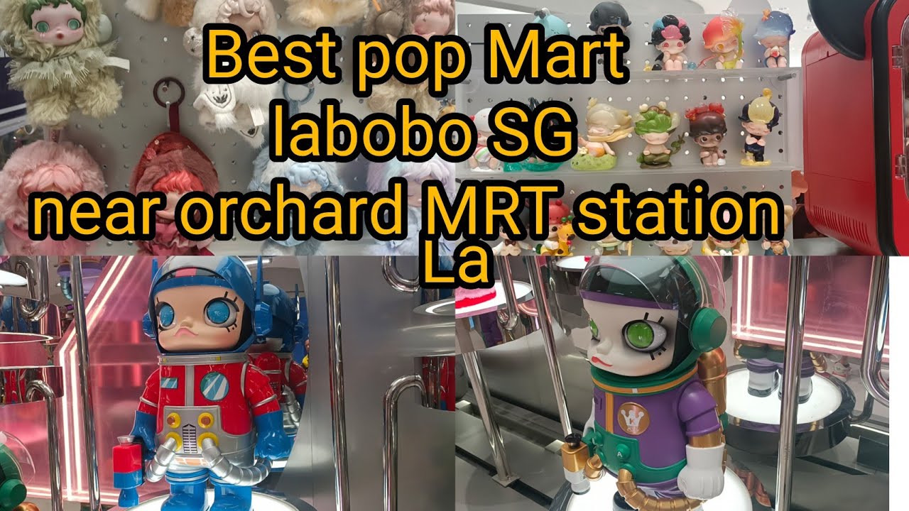 Best pop Mart labobo orchard near MRT station Singapore @Nenethvlog ...