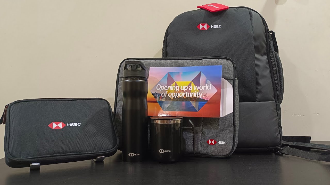 Welcome kit by #hsbcindia great start to a great year. Thankyou HSBC ...