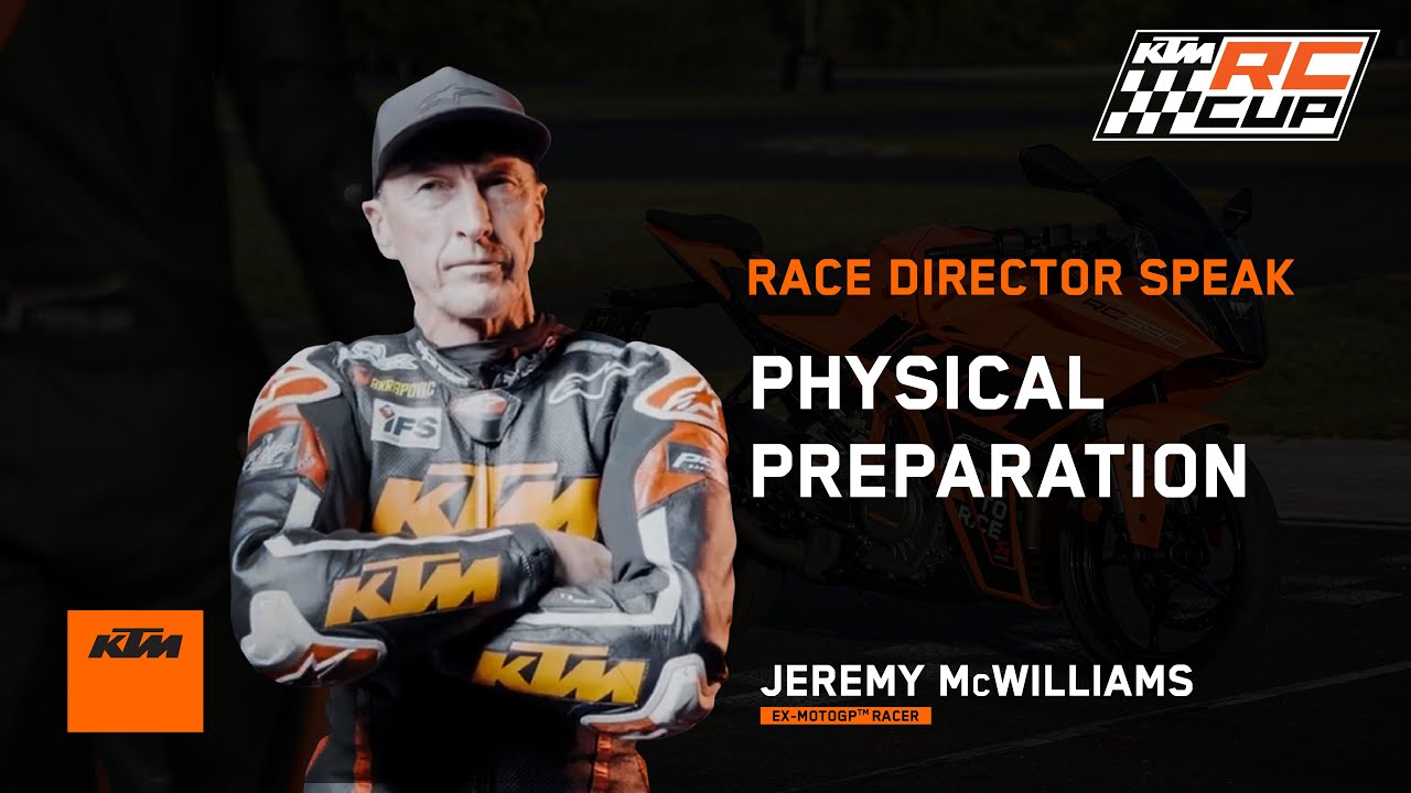 Physical preparation for racing | KTM RC CUP | Ft. Jeremy McWilliams ...