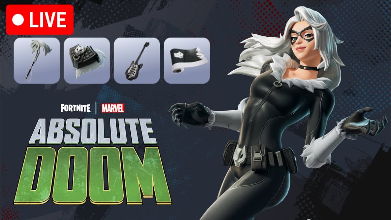 NEW *BLACK CAT* MARVEL SKIN IN THE SHOP! ABOSOLUTE DOOM (SEASON 4 ...